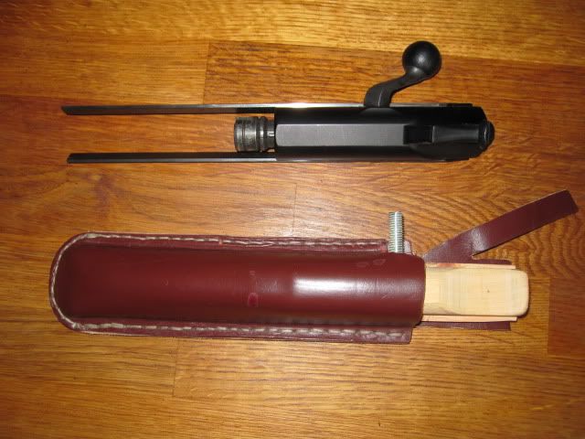 Blaser R93 Bolt Holder in leather - Help! I need a good leathersmith ...